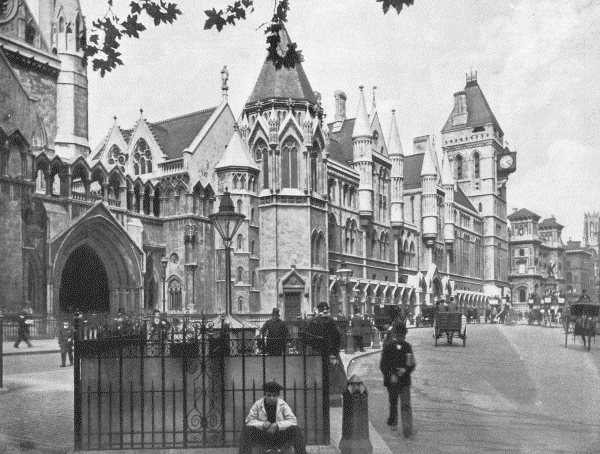 Victorian London - Legal System - Courts - The New Law Courts (High Court)
